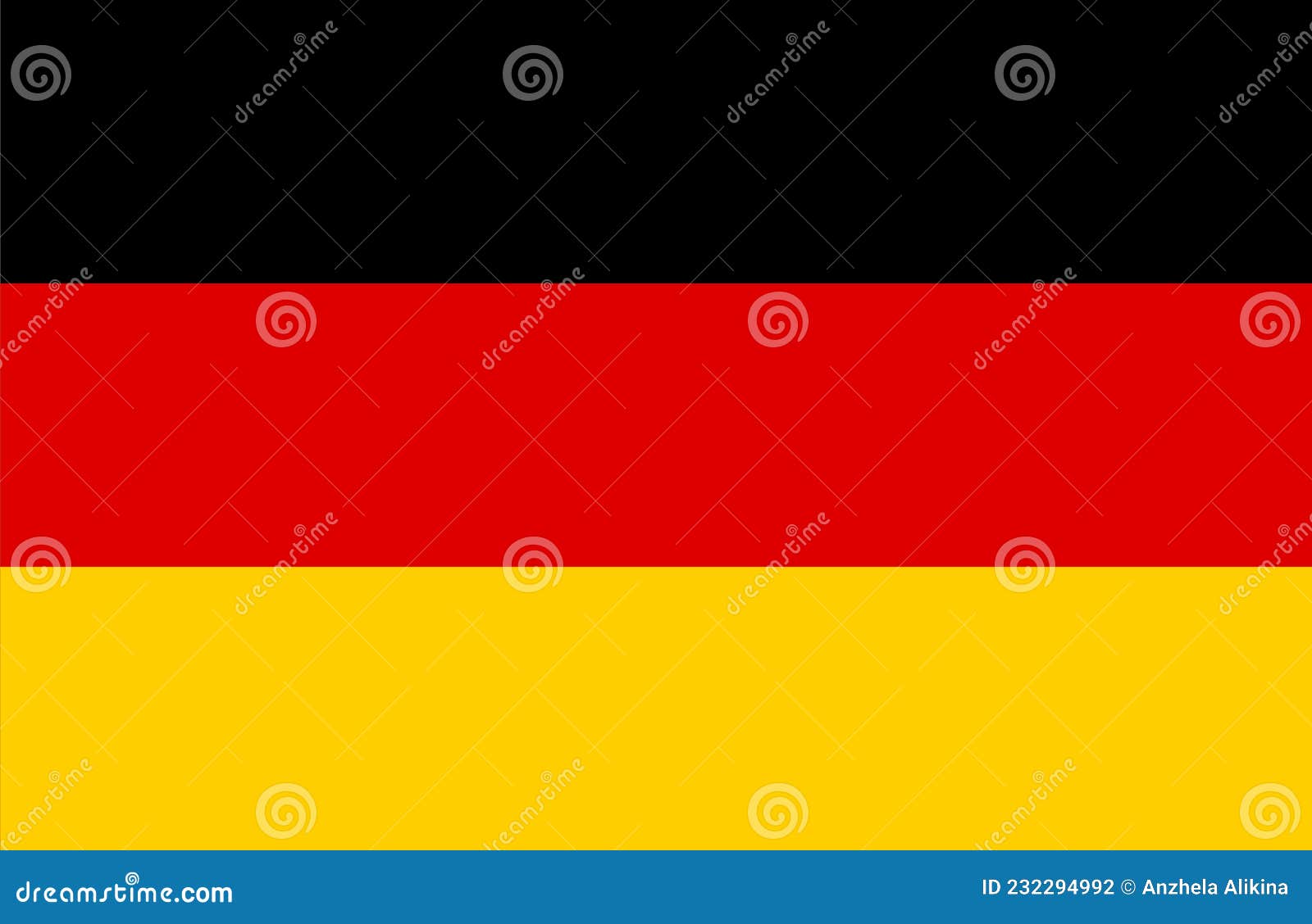 Flag of Germany Color Line Element. Vector Element for Web Page Stock ...