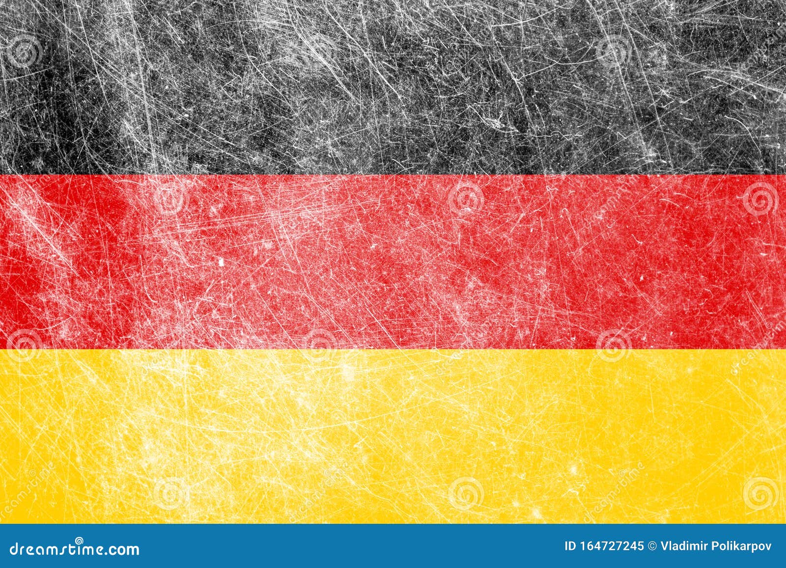 Flag of Germany with Texture. Template for Design Stock Image - Image ...
