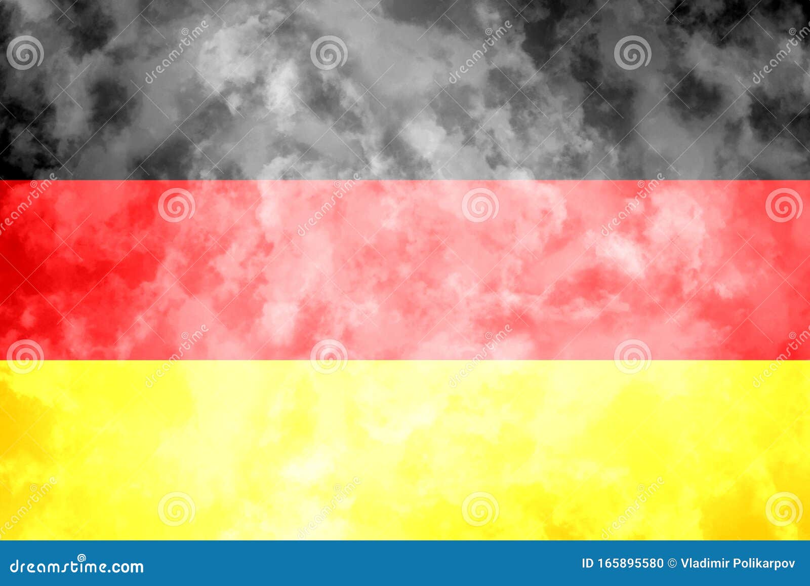 Flag of Germany with Texture. Template for Design Stock Photo - Image ...