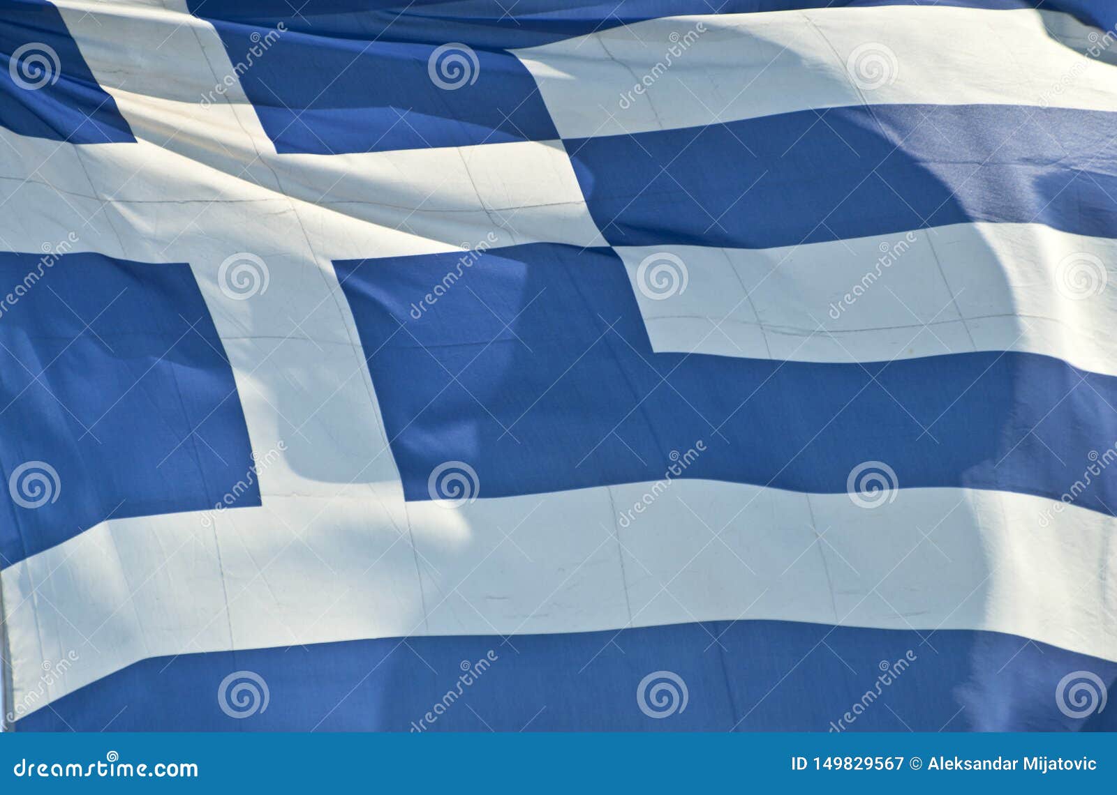 Flag greken fotografering för bildbyråer. Bild av skadlig - 149829567