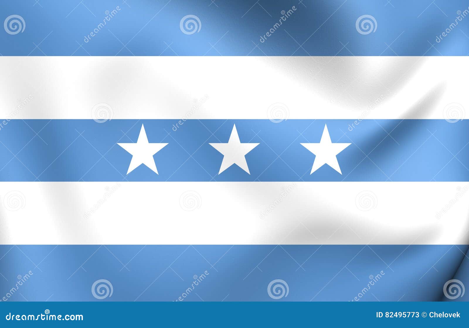 Guayas Waving Flag Illustration. | CartoonDealer.com #154949865