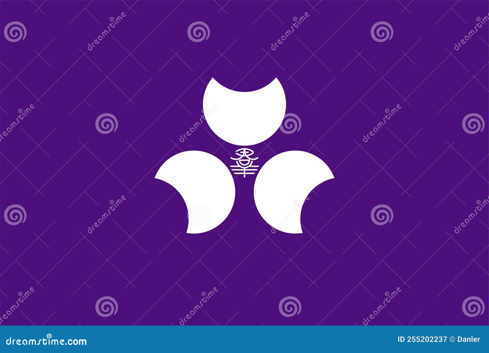 Flag of Gunma Prefecture Japan - Vector Stock Vector - Illustration of ...