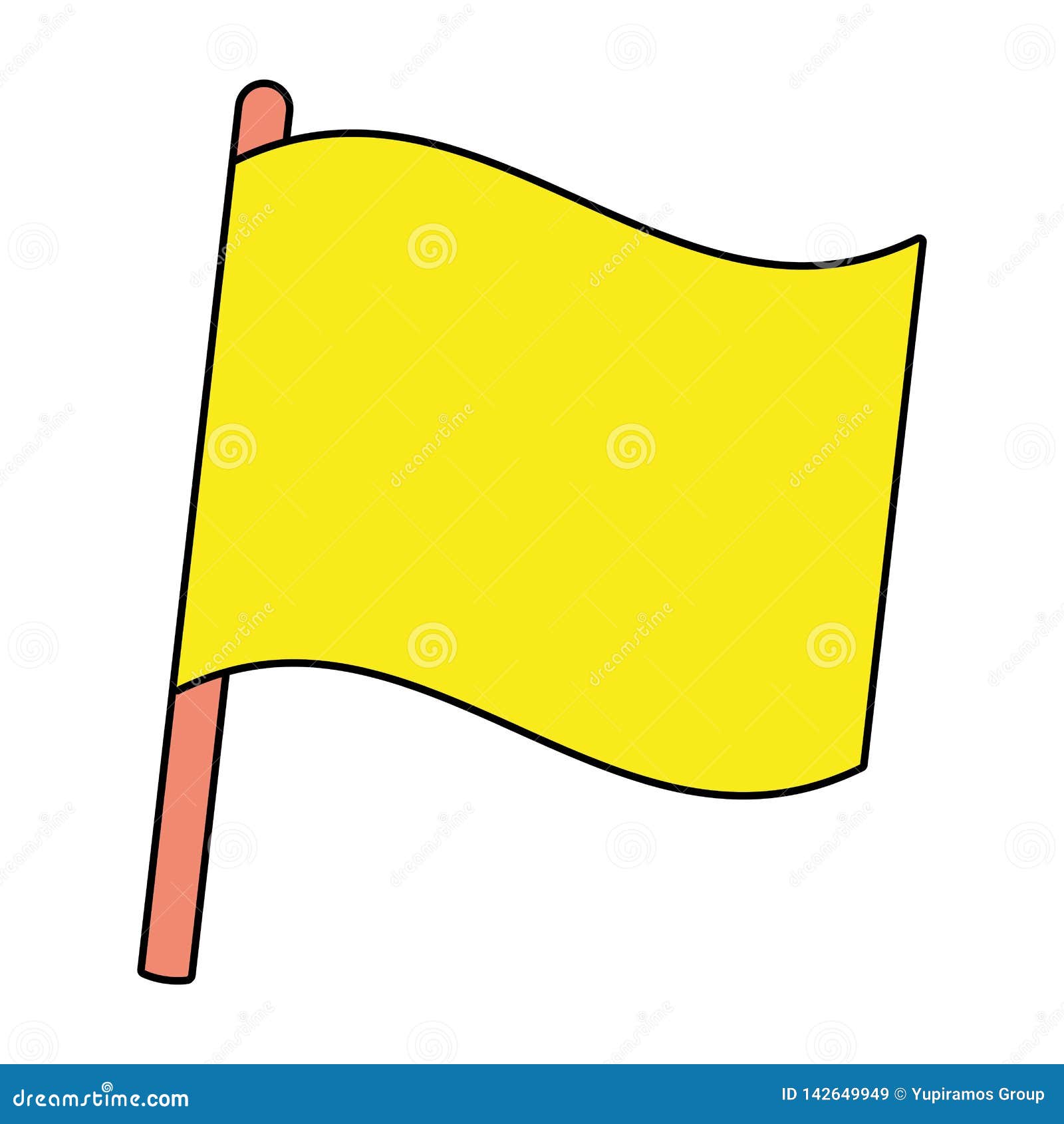 Flag icon cartoon stock vector. Illustration of nation - 142649949