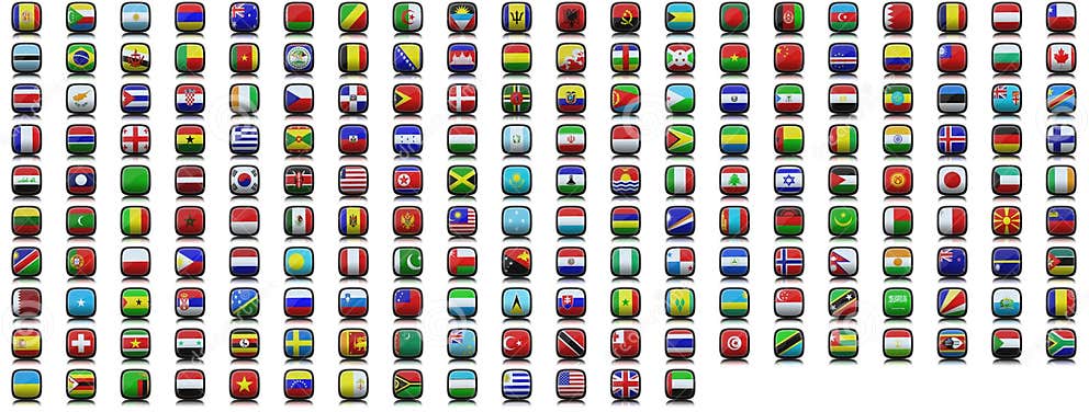 Flag icons stock illustration. Illustration of germany - 10658998