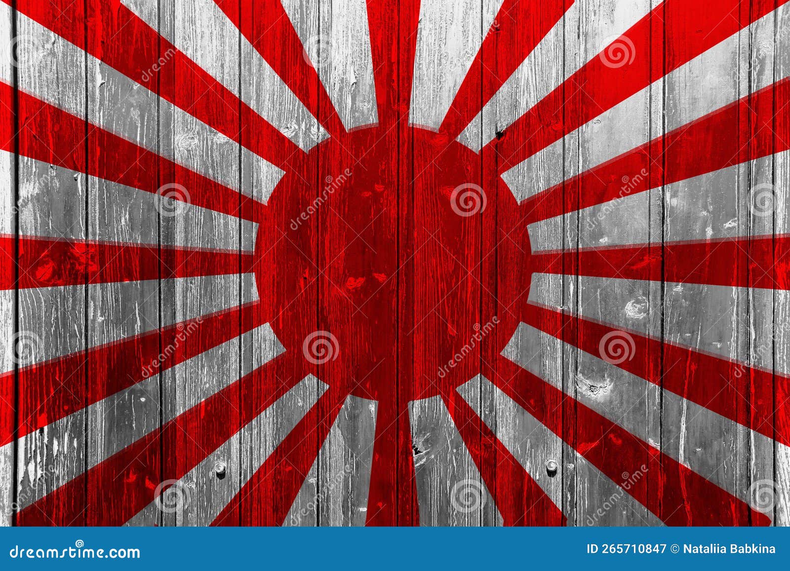 Flag of the Imperial Japanese Army on the Texture. Concept Collage ...