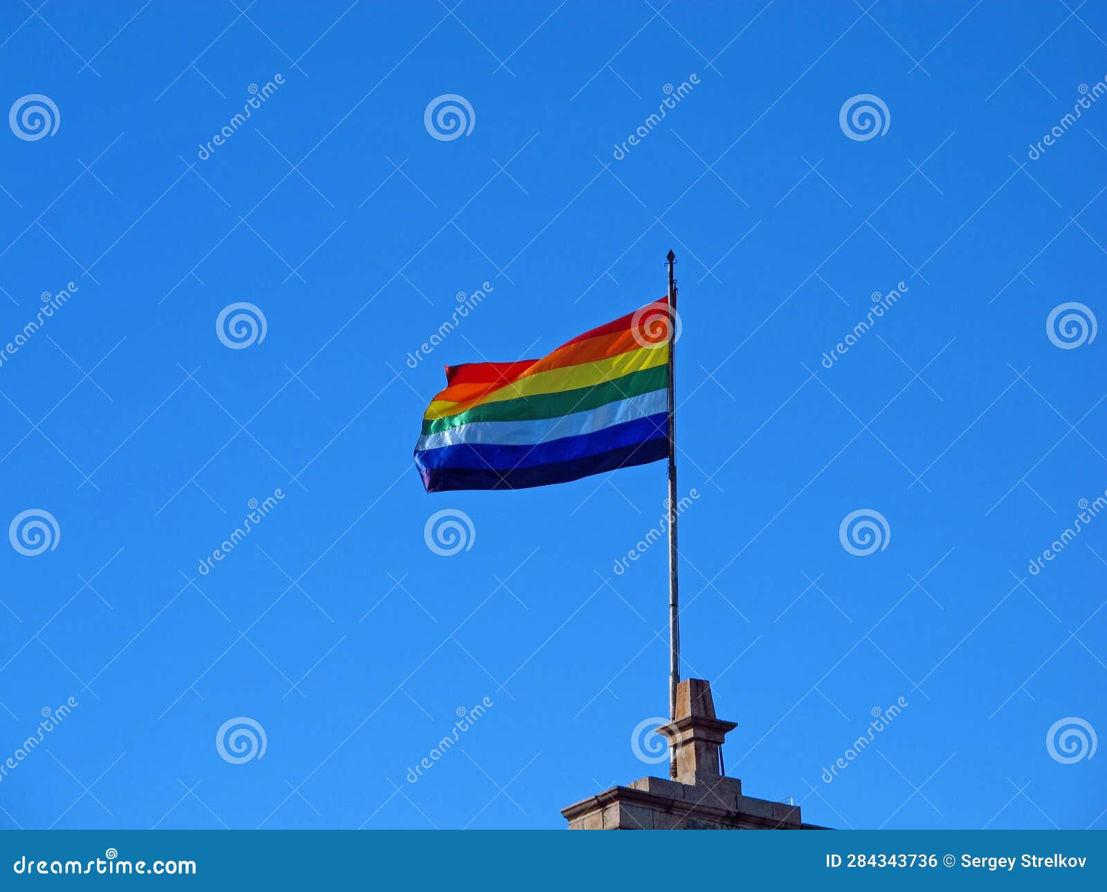 The Flag of Inka Cusco, Peru Stock Photo - Image of machu, cathedral ...
