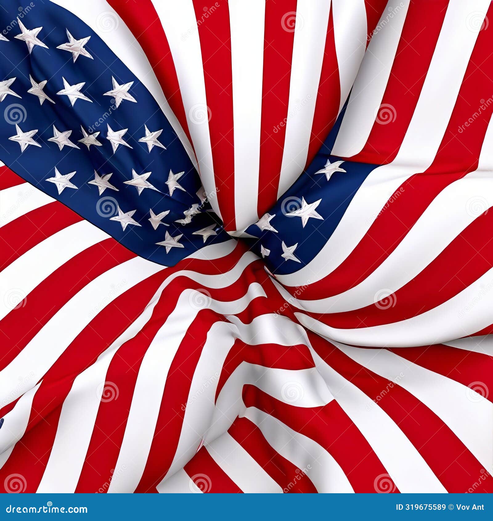 A Flag Inspired by the Art of Op Art with Optical Ill Stock ...