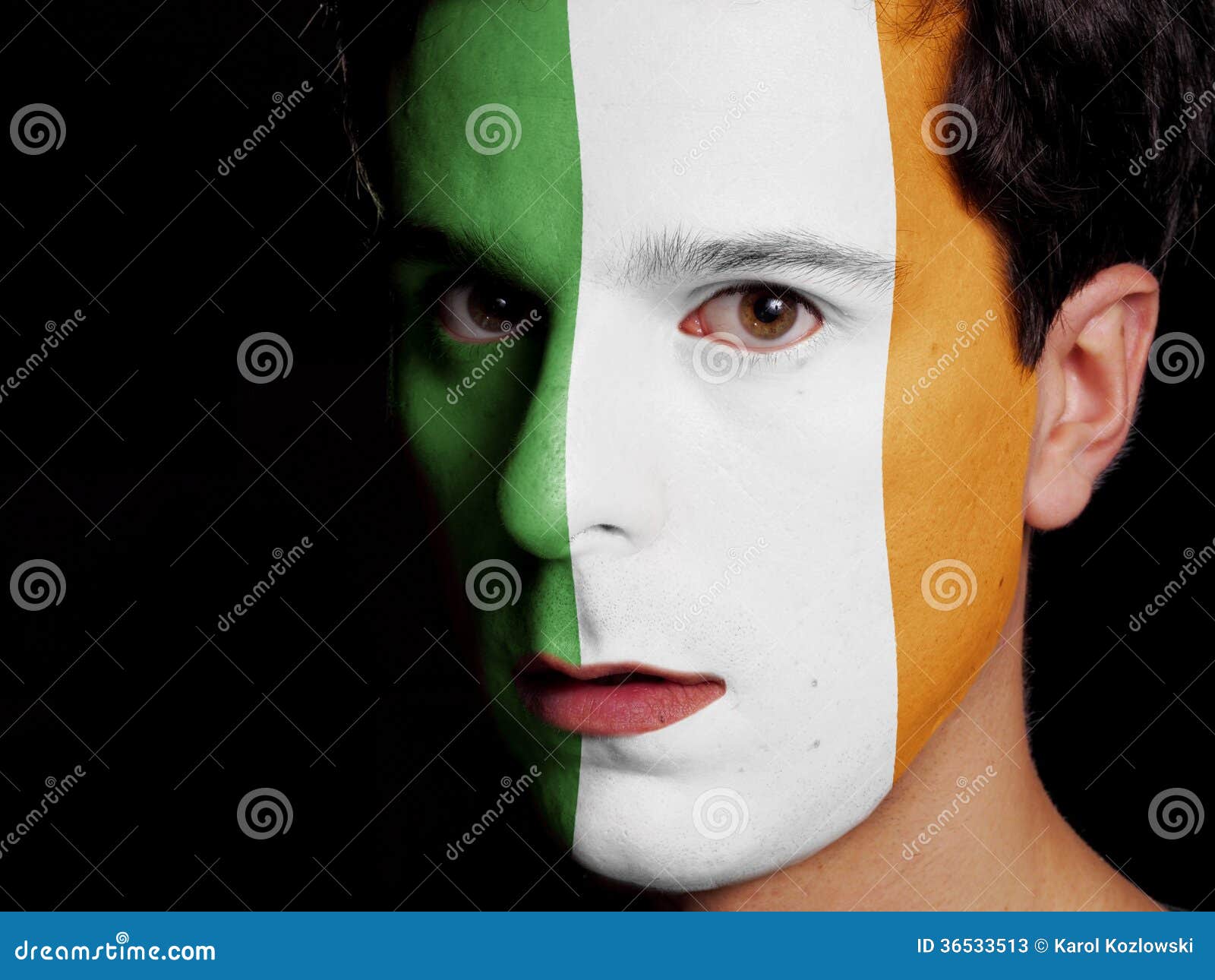 Flag of Ireland stock image. Image of national, people - 36533513