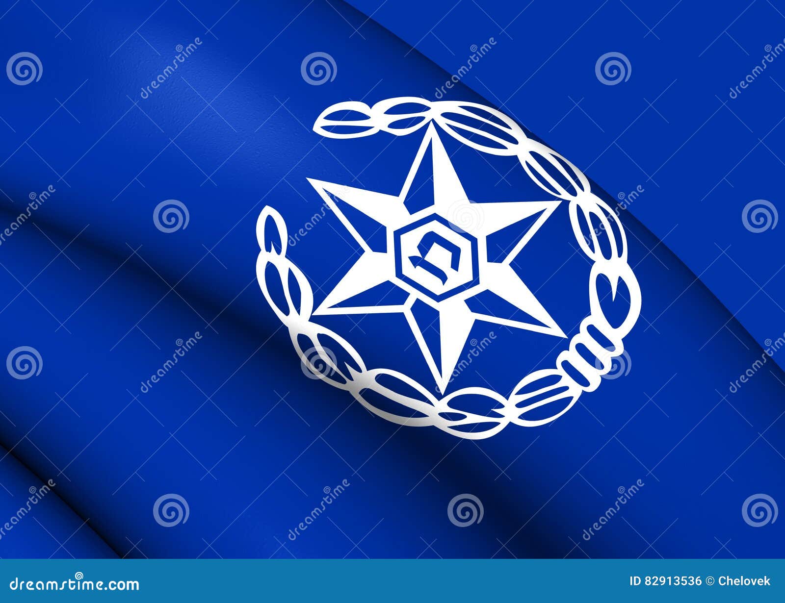 Flag of Israel Police stock illustration. Illustration of jewish - 82913536