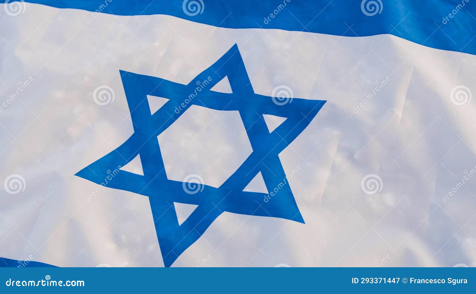 Flag of Israel Star of David Stock Image - Image of star, israel: 293371447
