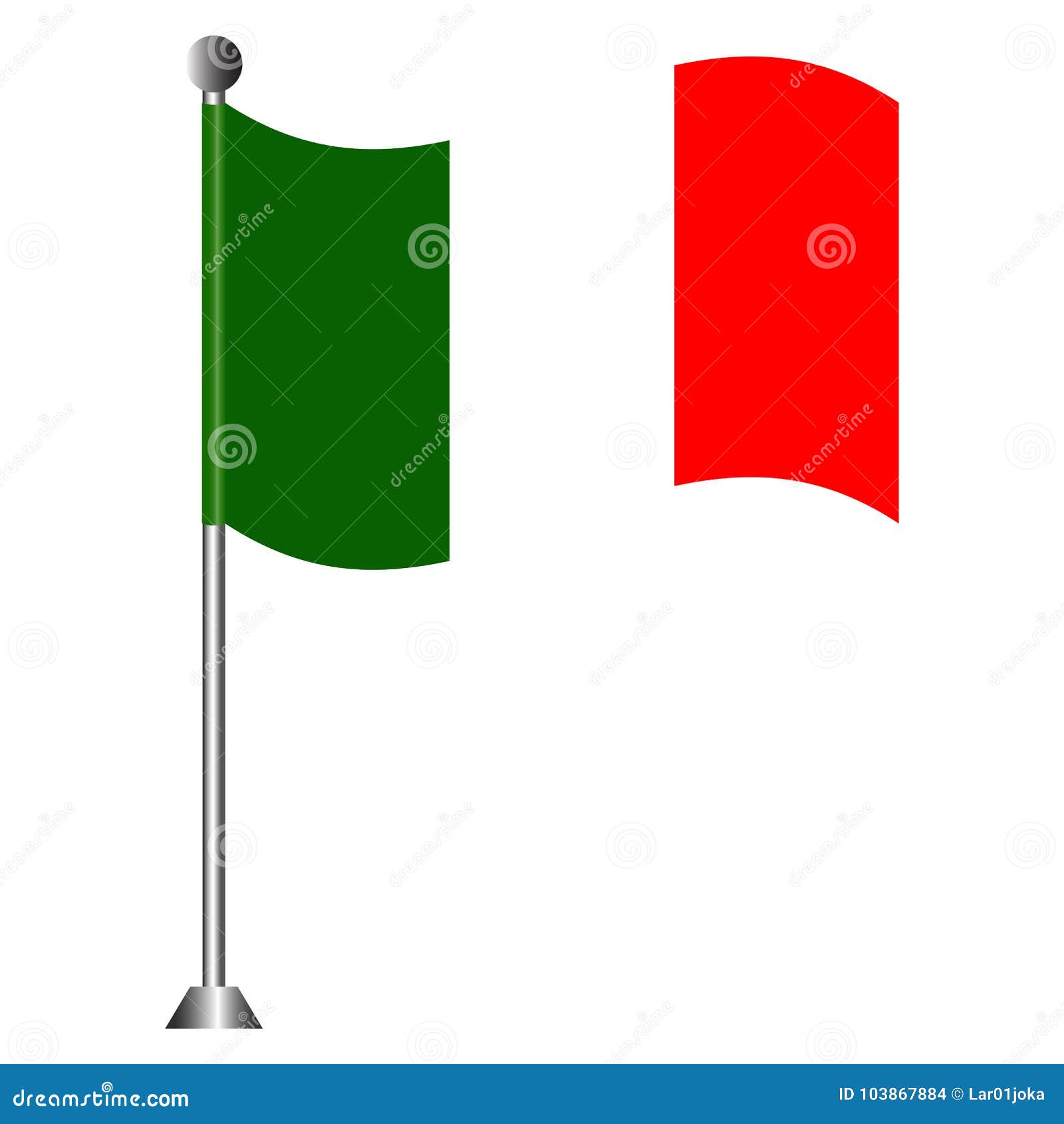 Flag of Italy stock vector. Illustration of nation, patriot - 103867884