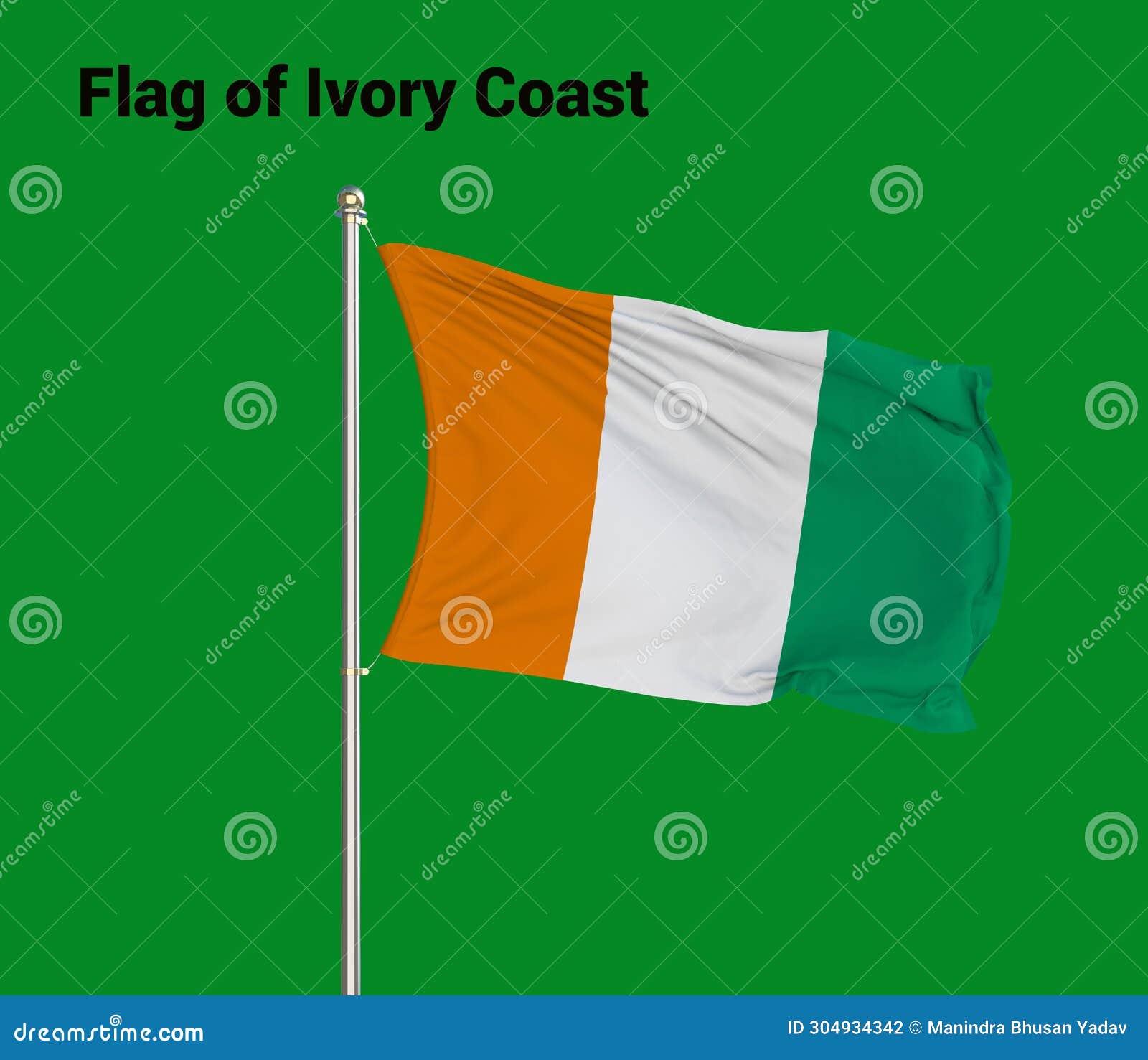 Flag Of Ivory Coast Ivory Coast Flag National Symbol Of Ivory Coast