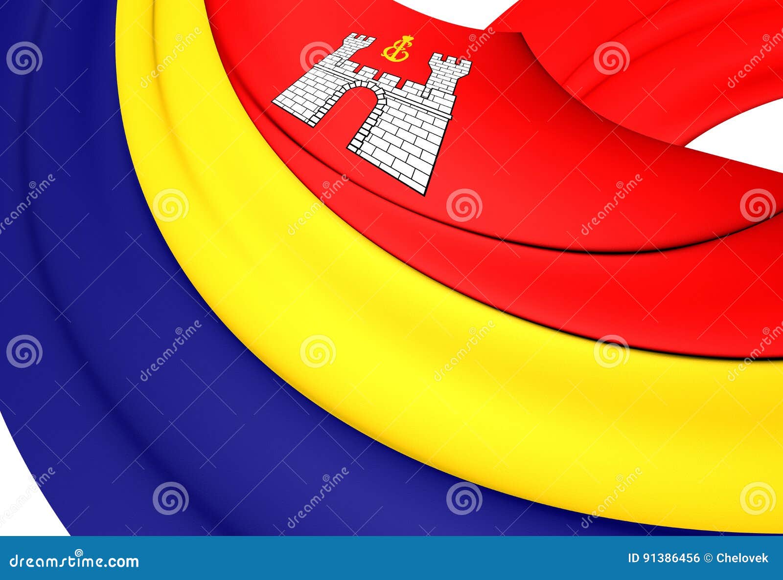 Kaliningrad Oblast, Federal Subject Of Russia, Political Map Cartoon ...