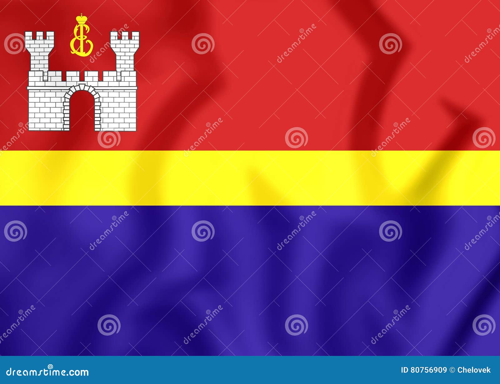 Kaliningrad Oblast, Federal Subject Of Russia, Political Map Cartoon ...