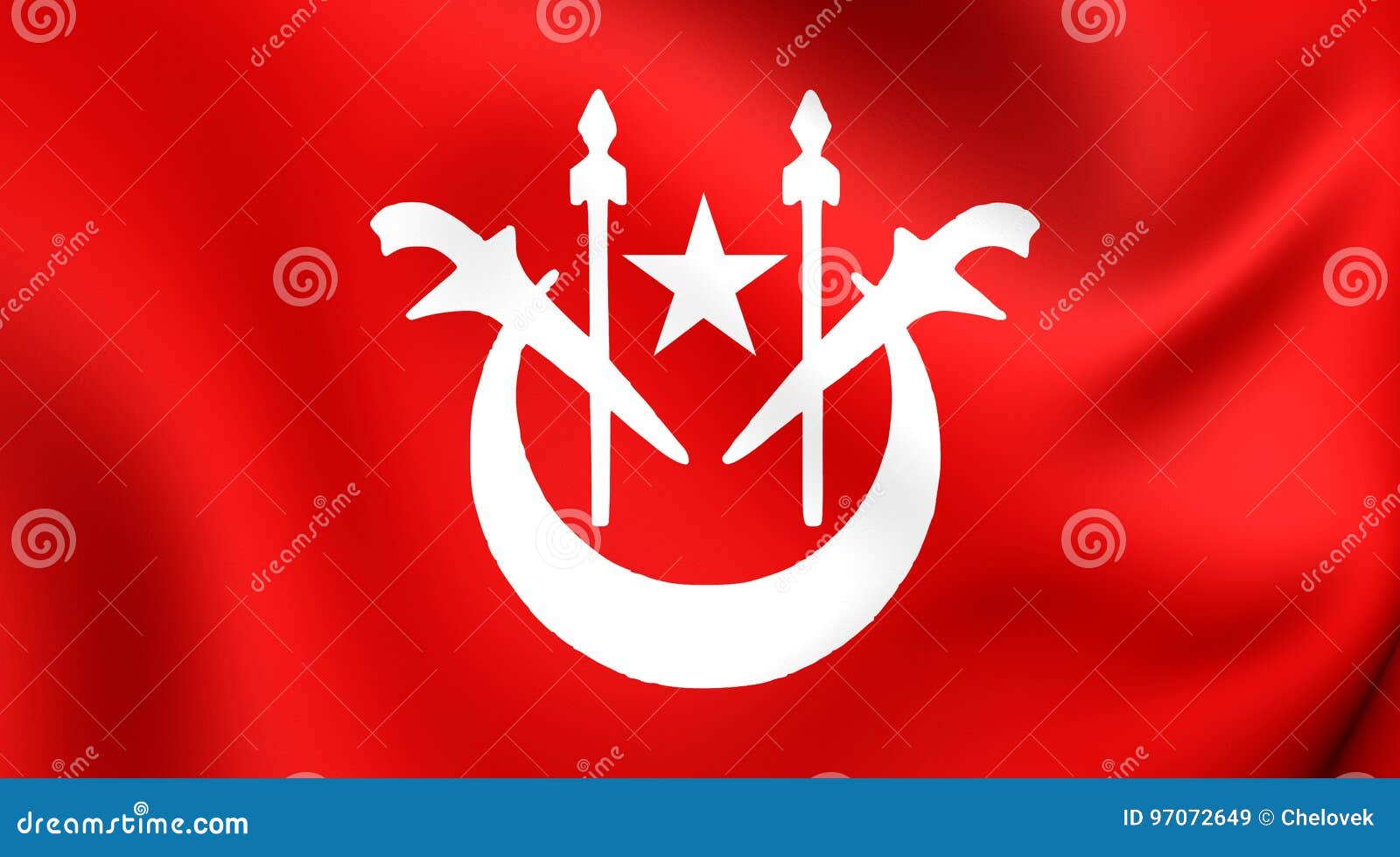 Flag Kelantan Brush Strokes. Flag Kelantan On Transparent Background ...