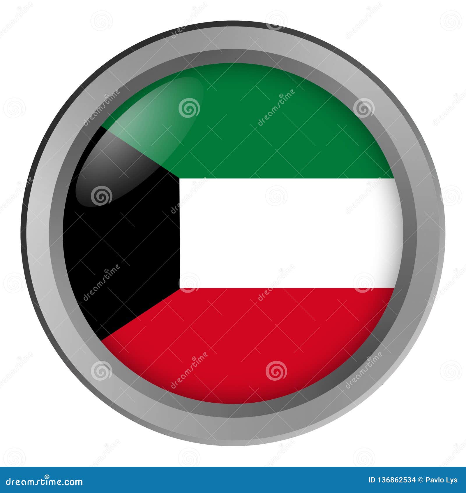 Kuwait Round Logos. Vector Illustration | CartoonDealer.com #216872286