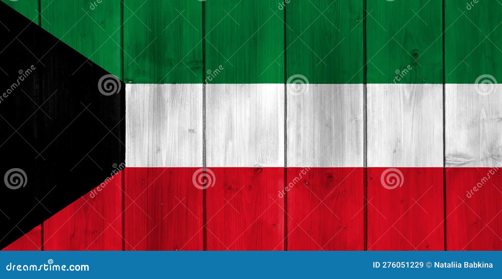 Flag of Kuwait on a Textured Background. Concept Collage Stock ...