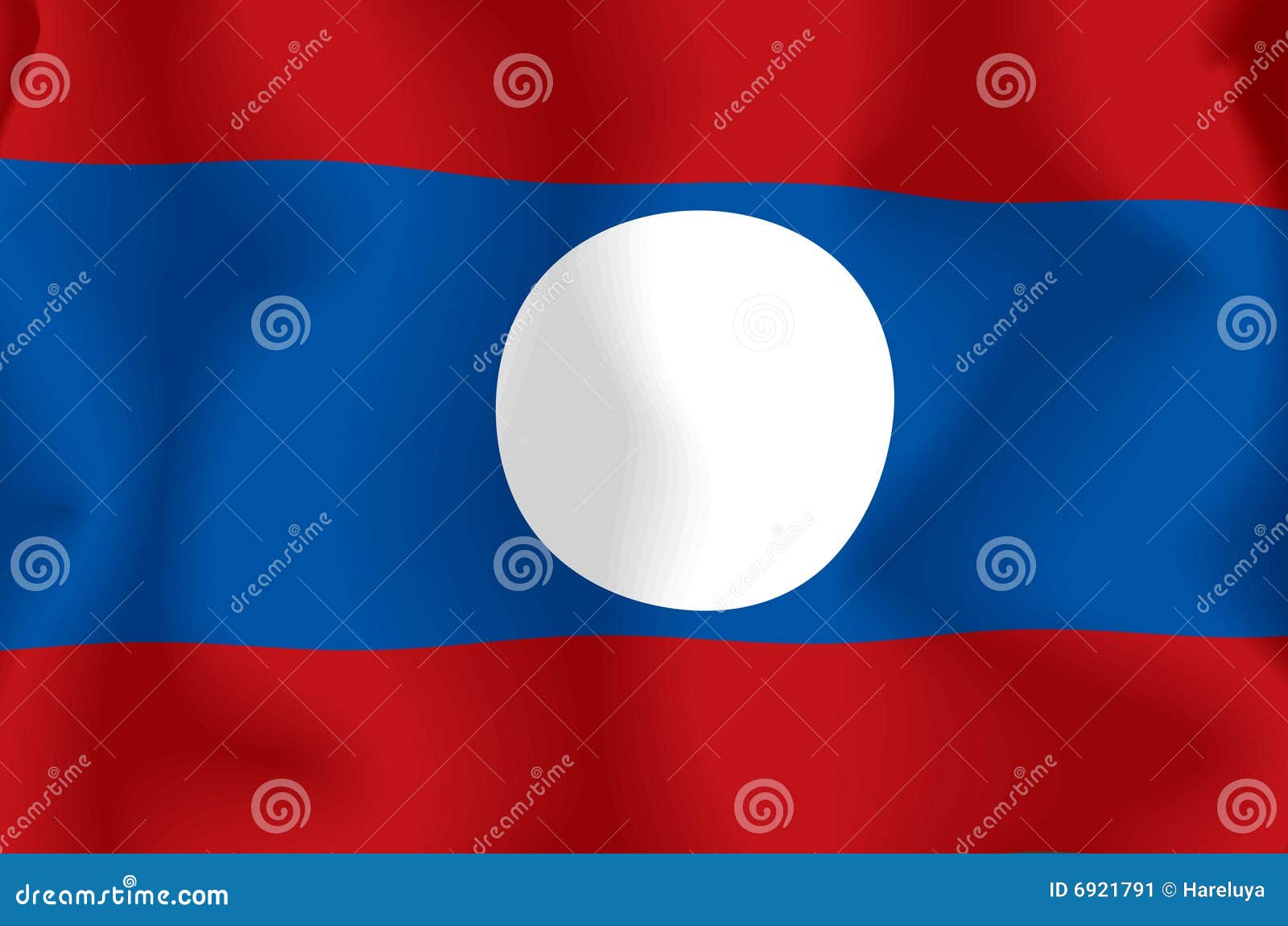 Flag laos stock illustration. Illustration of flags, print - 6921791