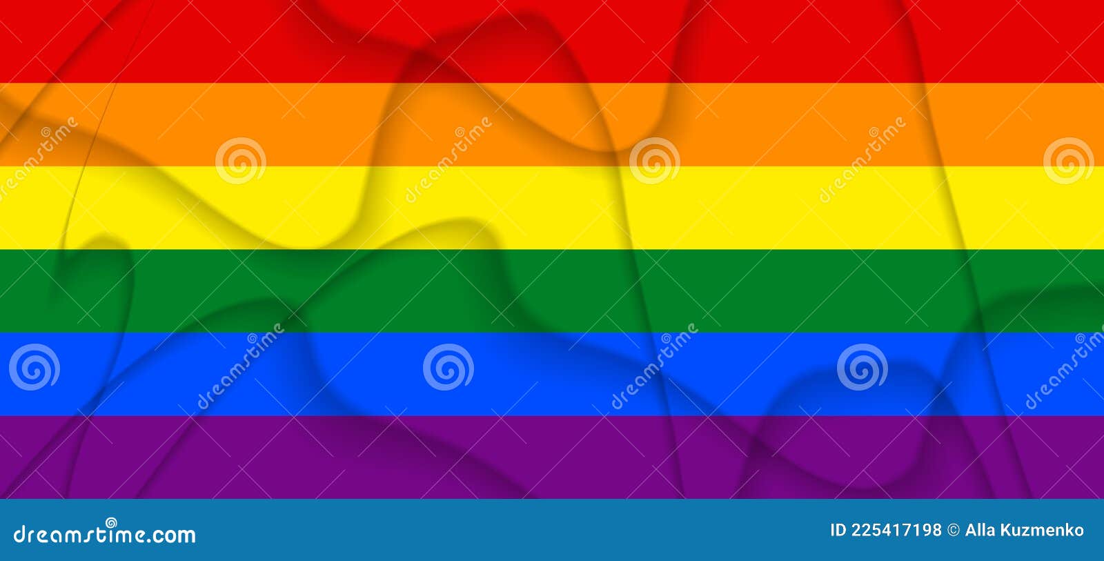 Flag Lgbt Squared Icon Badge Or Button Template Design Vector