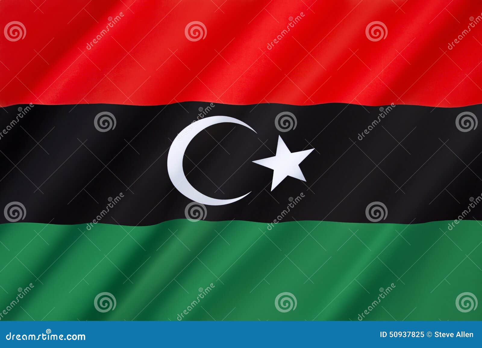 Flag of Libya stock image. Image of flag, travel, africa - 50937825