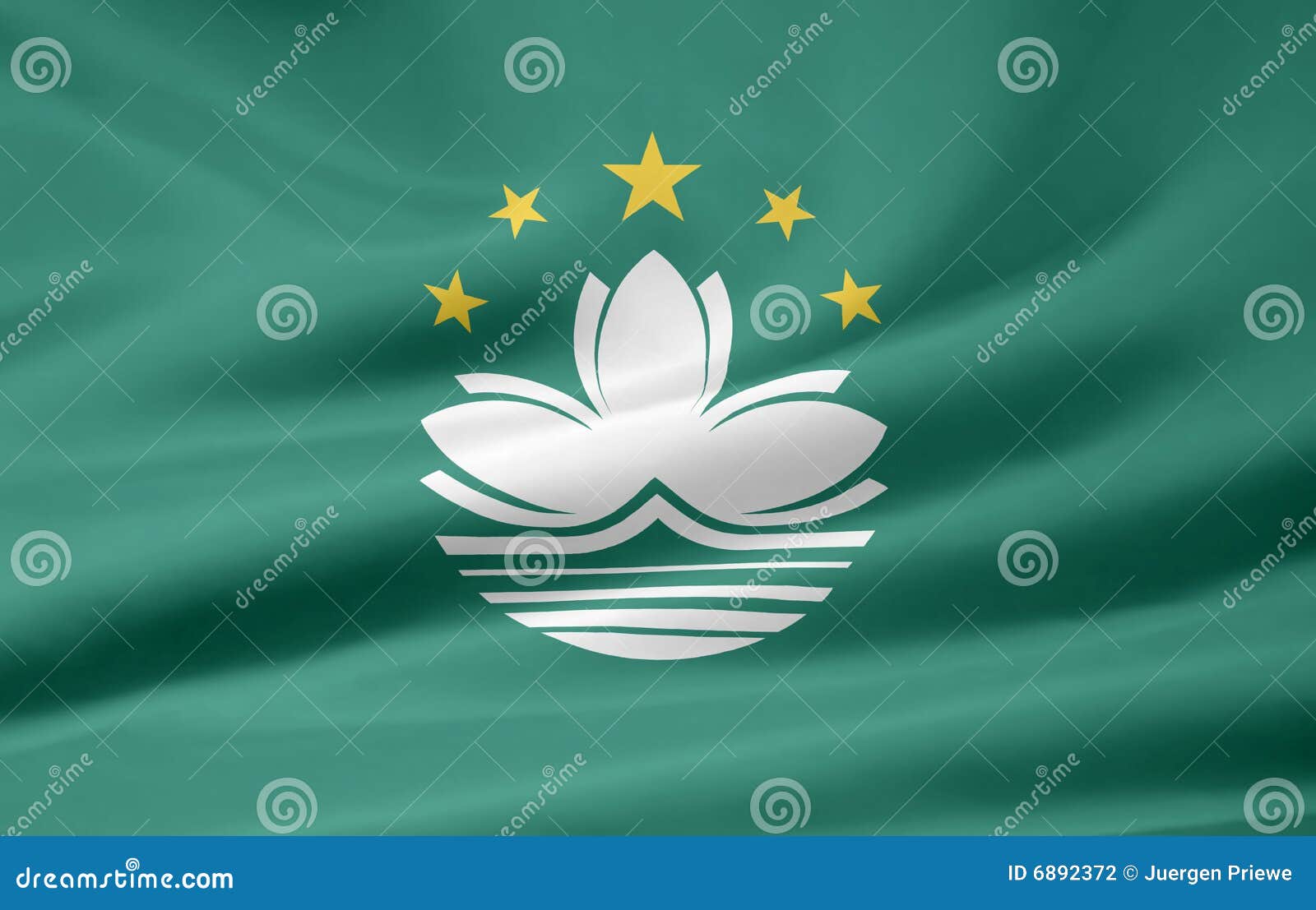Flag of Macau stock illustration. Illustration of country - 6892372