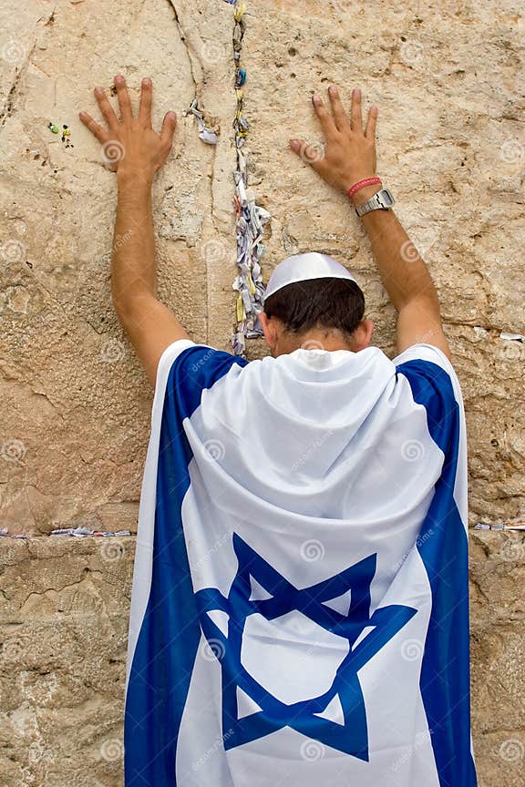 Flag man stock image. Image of conversation, david, hands - 3000345