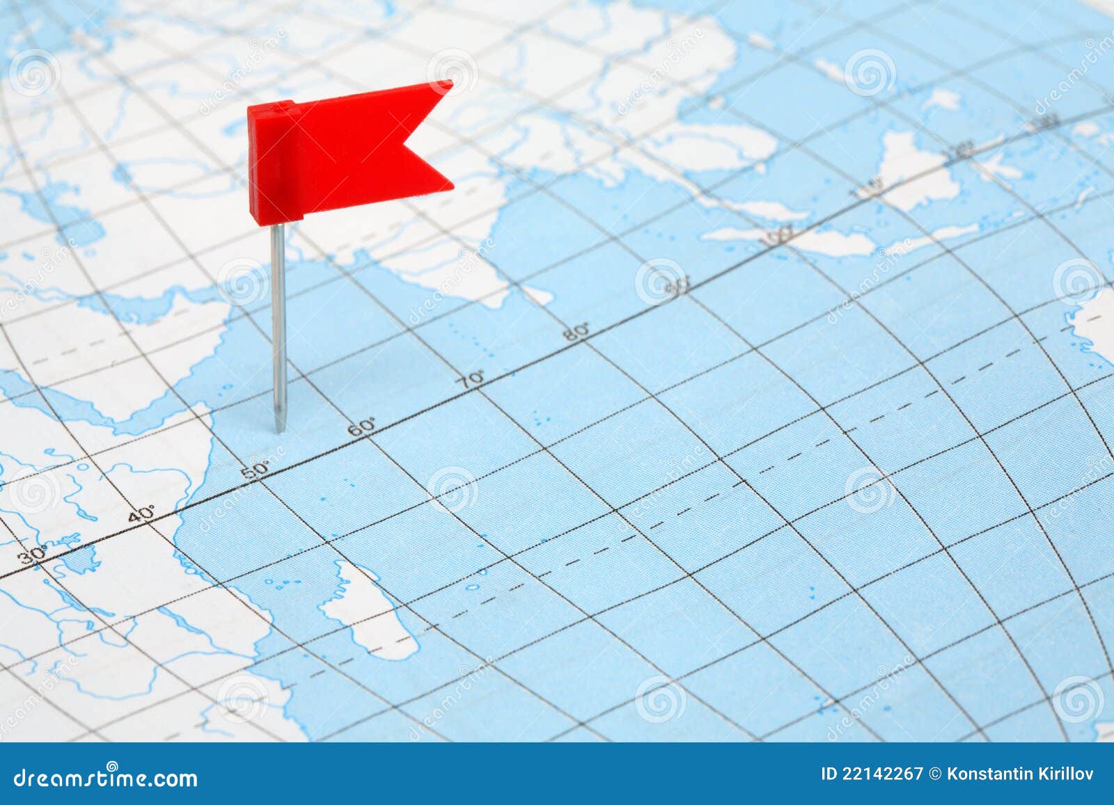 Flag on Map stock image. Image of itinerary, travel, supply - 22142267