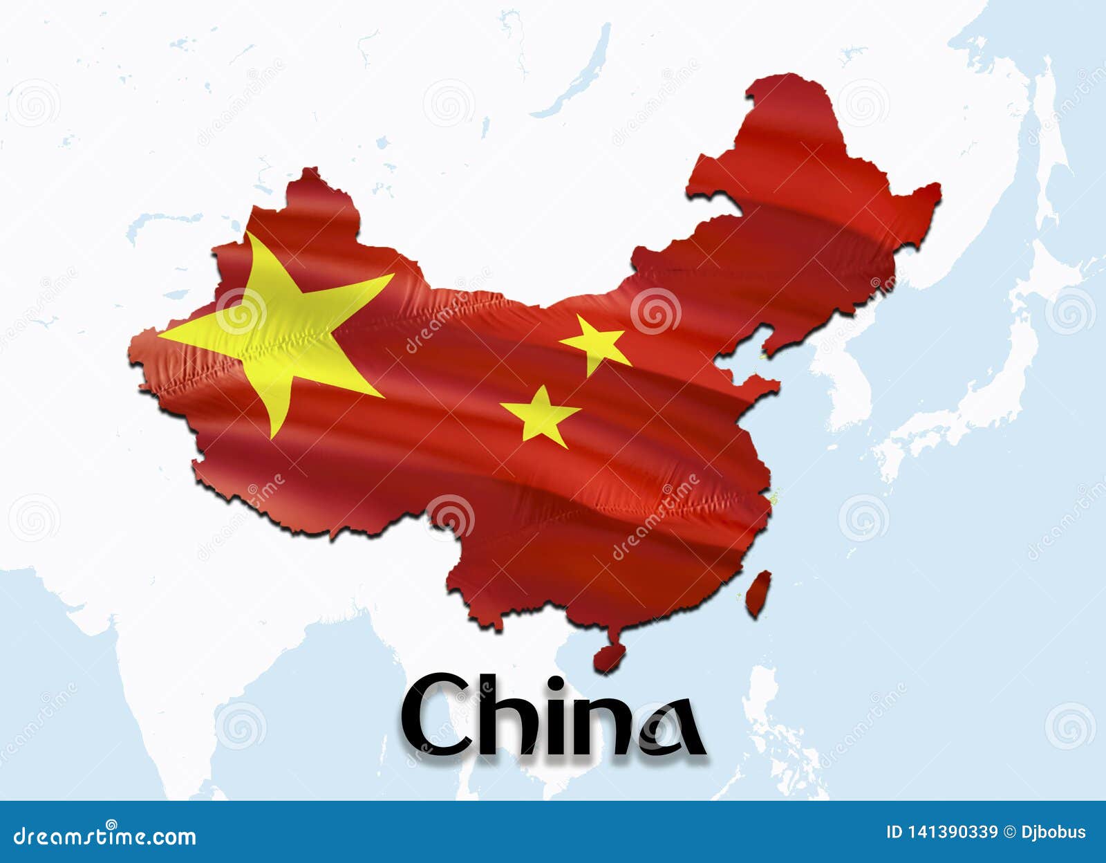 Flag Map of China with Taiwan. 3D Rendering China Map and Flag on Asia ... Flag Map of China with Taiwan. 3D Rendering China Map and Flag on Asia ...