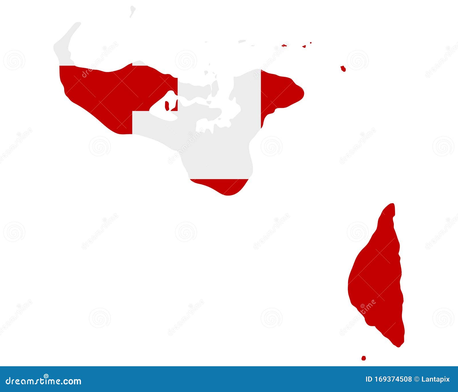 Flag in map of Tonga stock vector. Illustration of graphic - 169374508