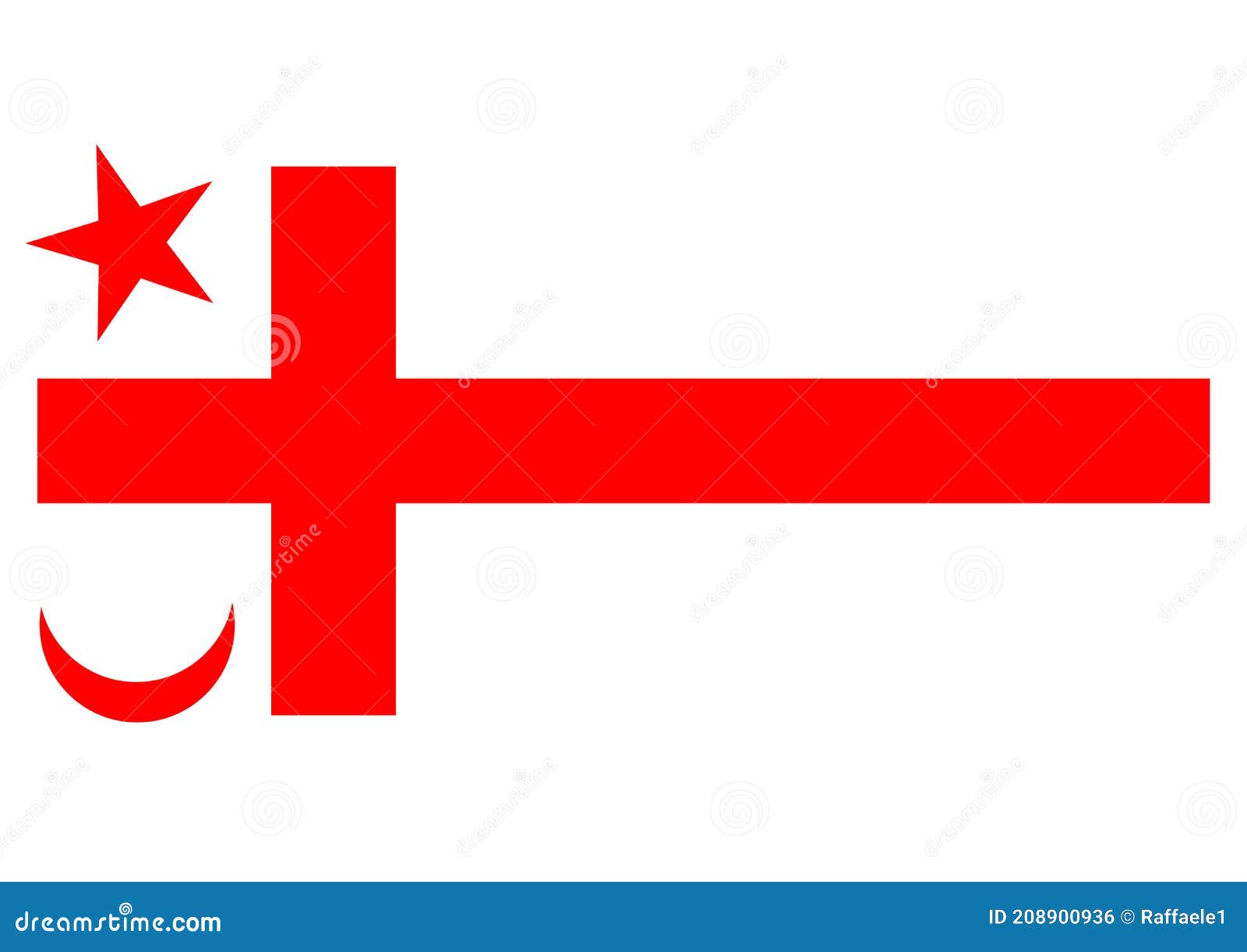 Flag of Mikmaq stock illustration. Illustration of avalabile - 208900936