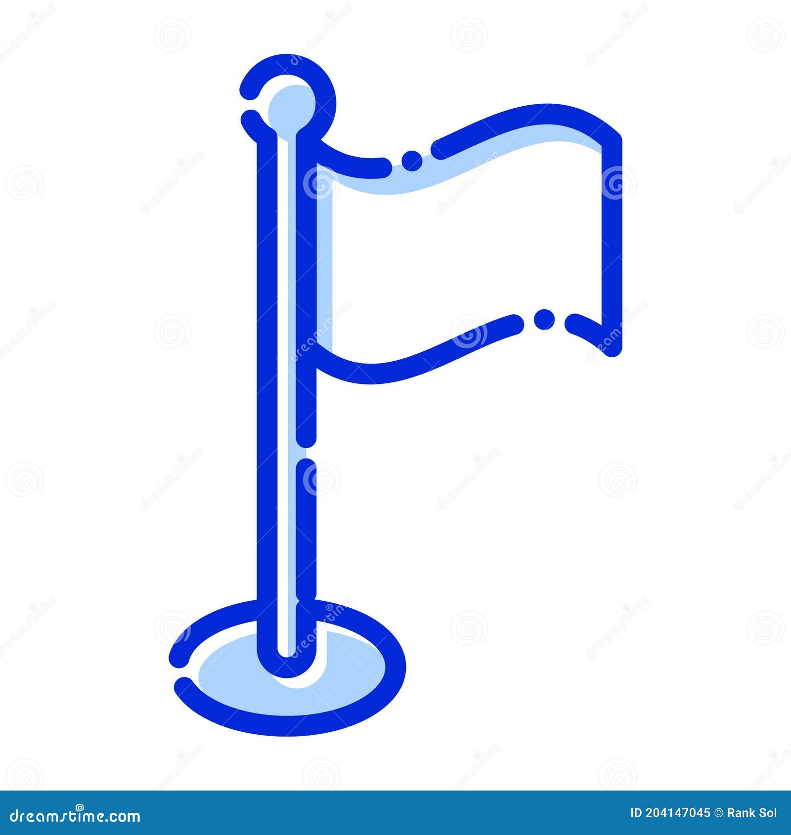 Flag, Milestone, Finish, Destination Fully Editable Vector Icon Stock ...