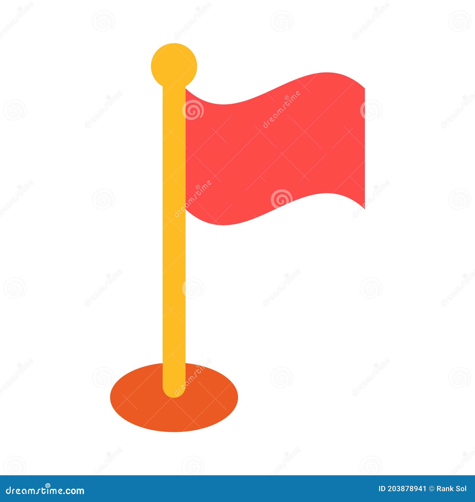 Flag, Milestone, Finish, Destination Fully Editable Vector Icon Stock ...