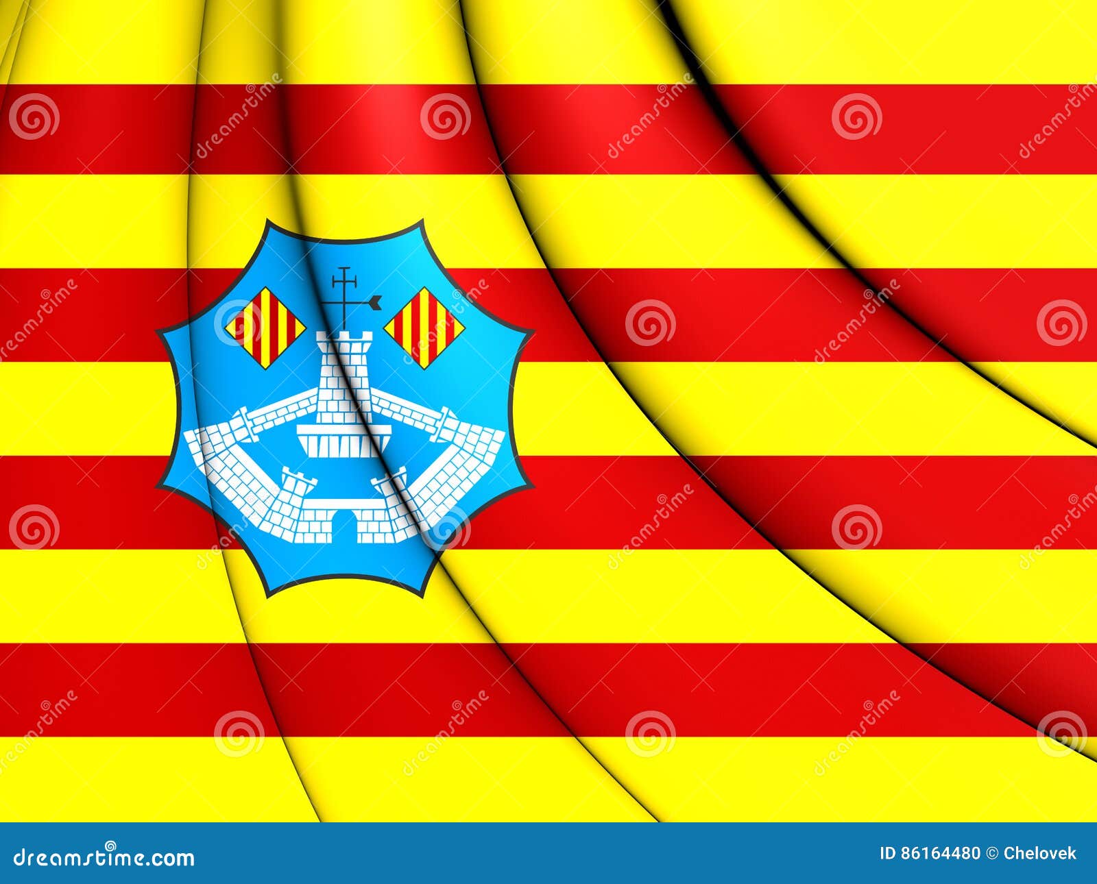 Menorca, Or Minorca, Political Map, With The Capital Mahon Cartoon ...