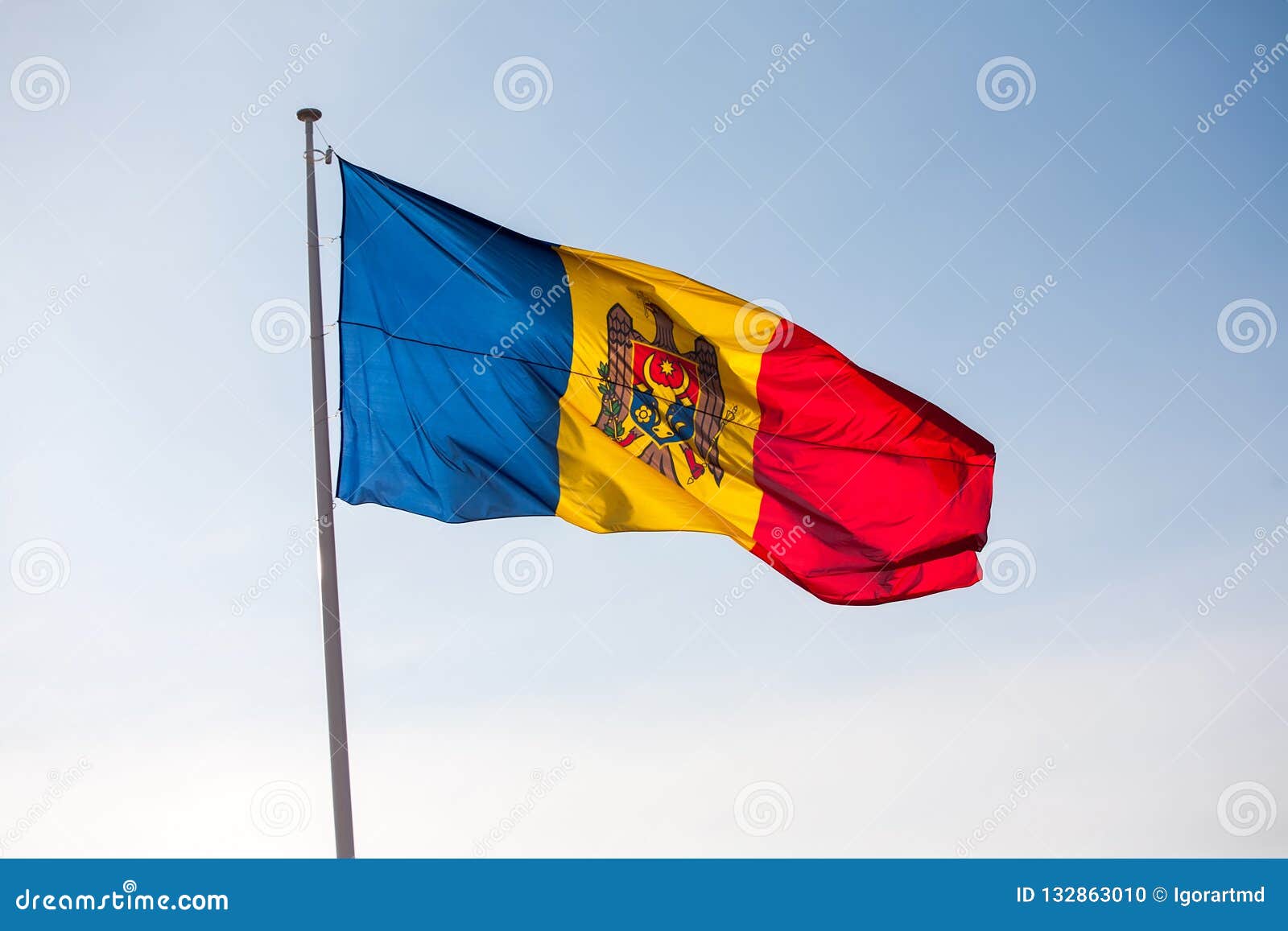 Flag of Moldova stock photo. Image of alpha, government - 132863010