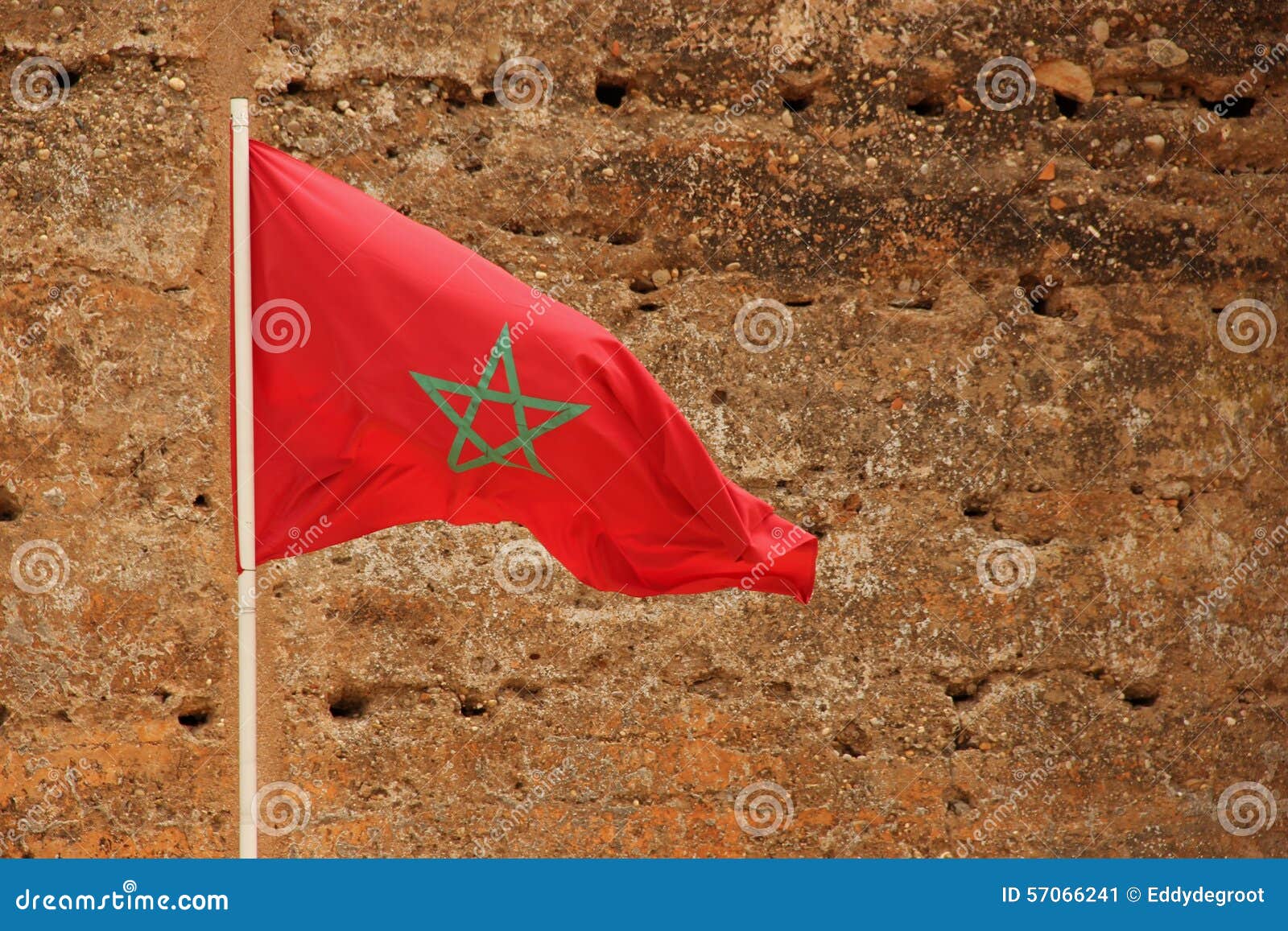 Flag of Morocco stock image. Image of country, banner - 57066241