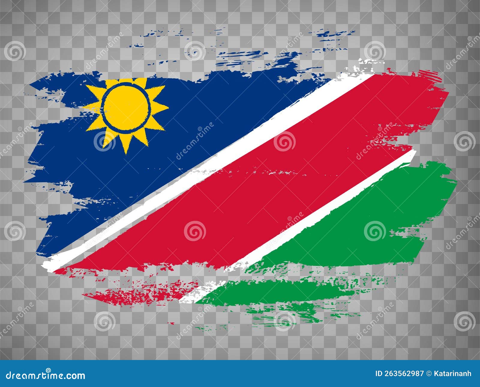 Namibia Map On Png Or Transparent Background.Symbol Of Namibia.Vector ...