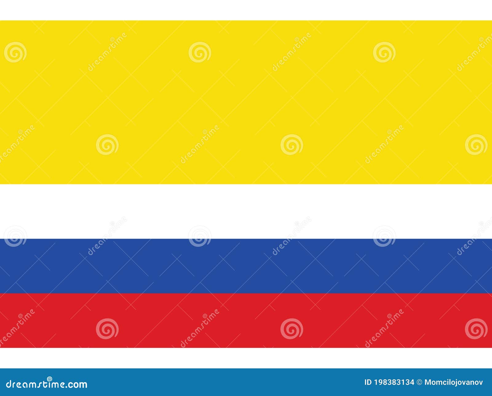 Flag of Napo Province stock vector. Illustration of flag - 198383134