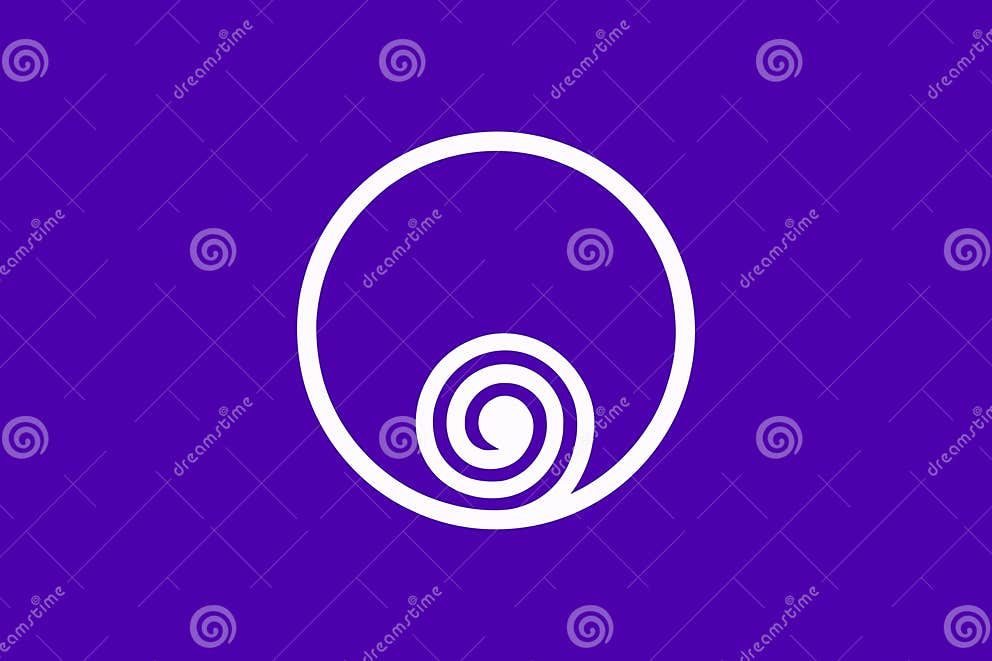 Flag of Naruto, Tokushima stock vector. Illustration of symbol - 295107843