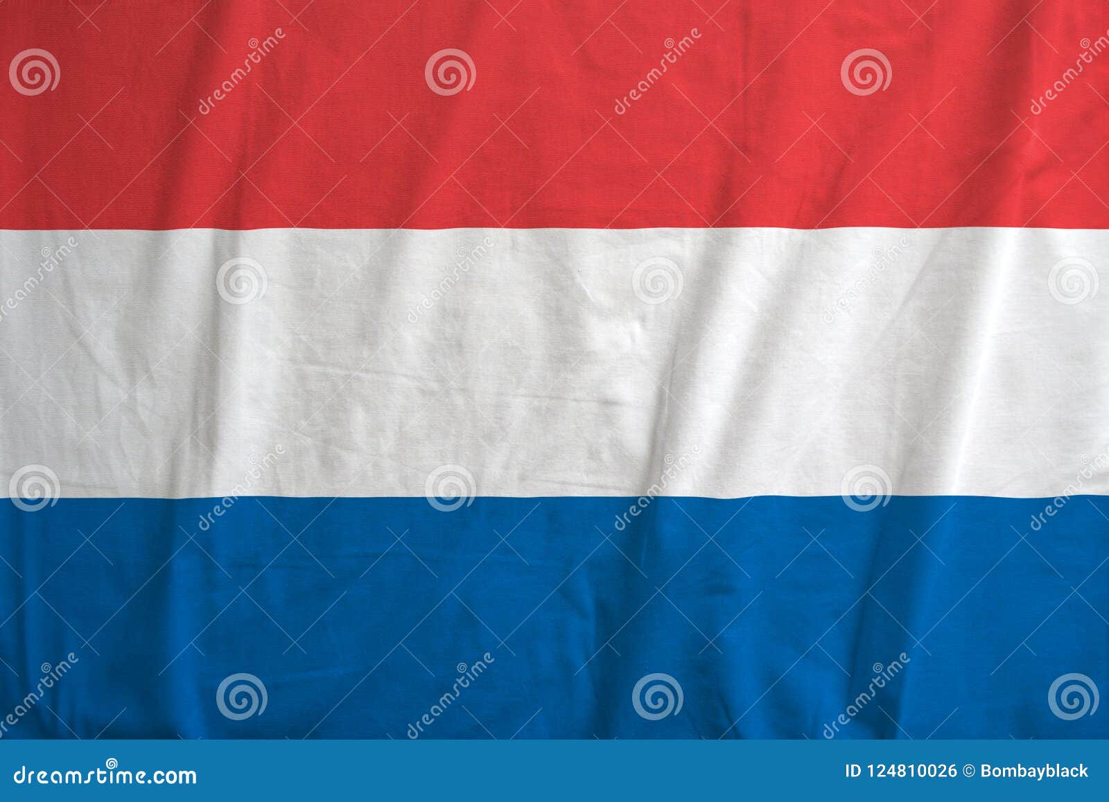 Flag of Netherland waving. stock photo. Image of festival - 124810026