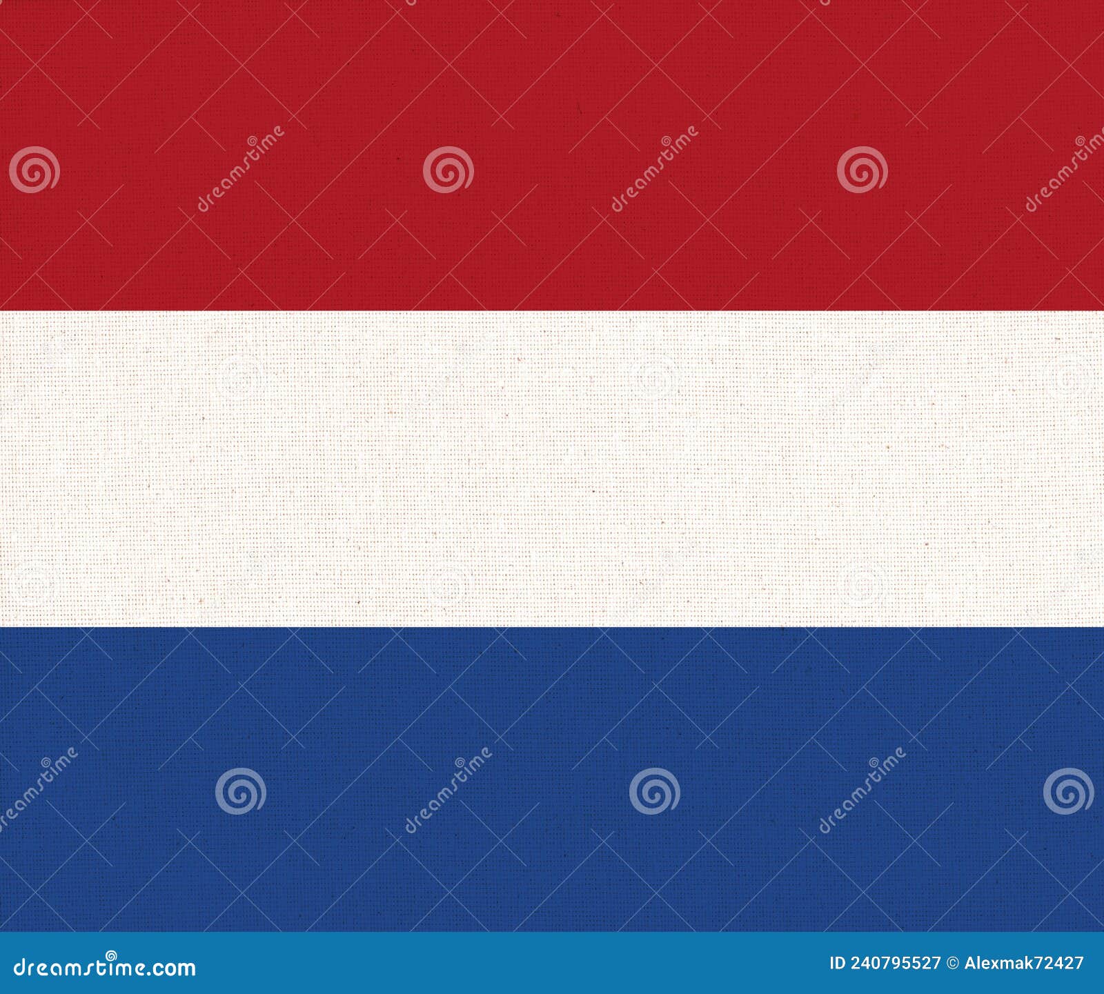 Flag of Netherlands. Holland State Symbol. Flag on Fabric Surface Stock ...