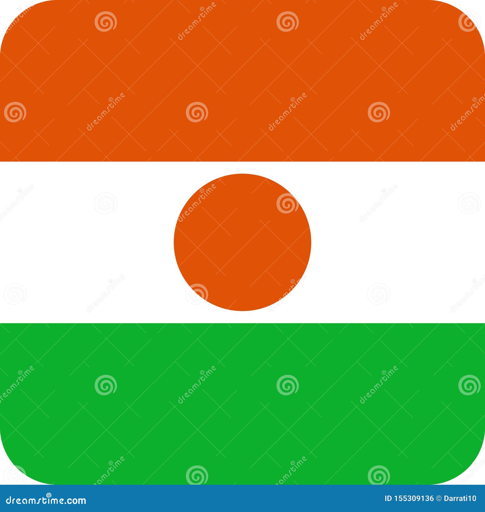 Niger Africa Map Vector Illustration | CartoonDealer.com #112748668