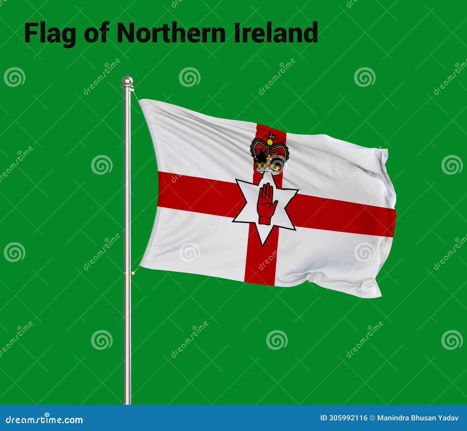 Flag of Northern Ireland, Northern Ireland Flag, National Flag of ...