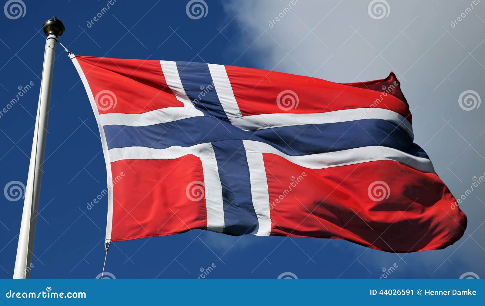 Flag of Norway stock image. Image of oslo, national, coat - 44026591