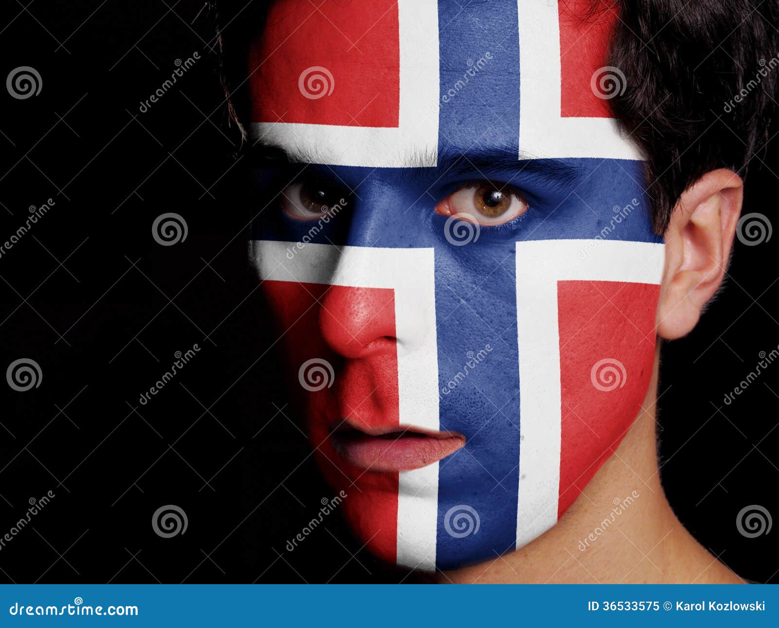 Flag of Norway stock image. Image of portrait, people - 36533575