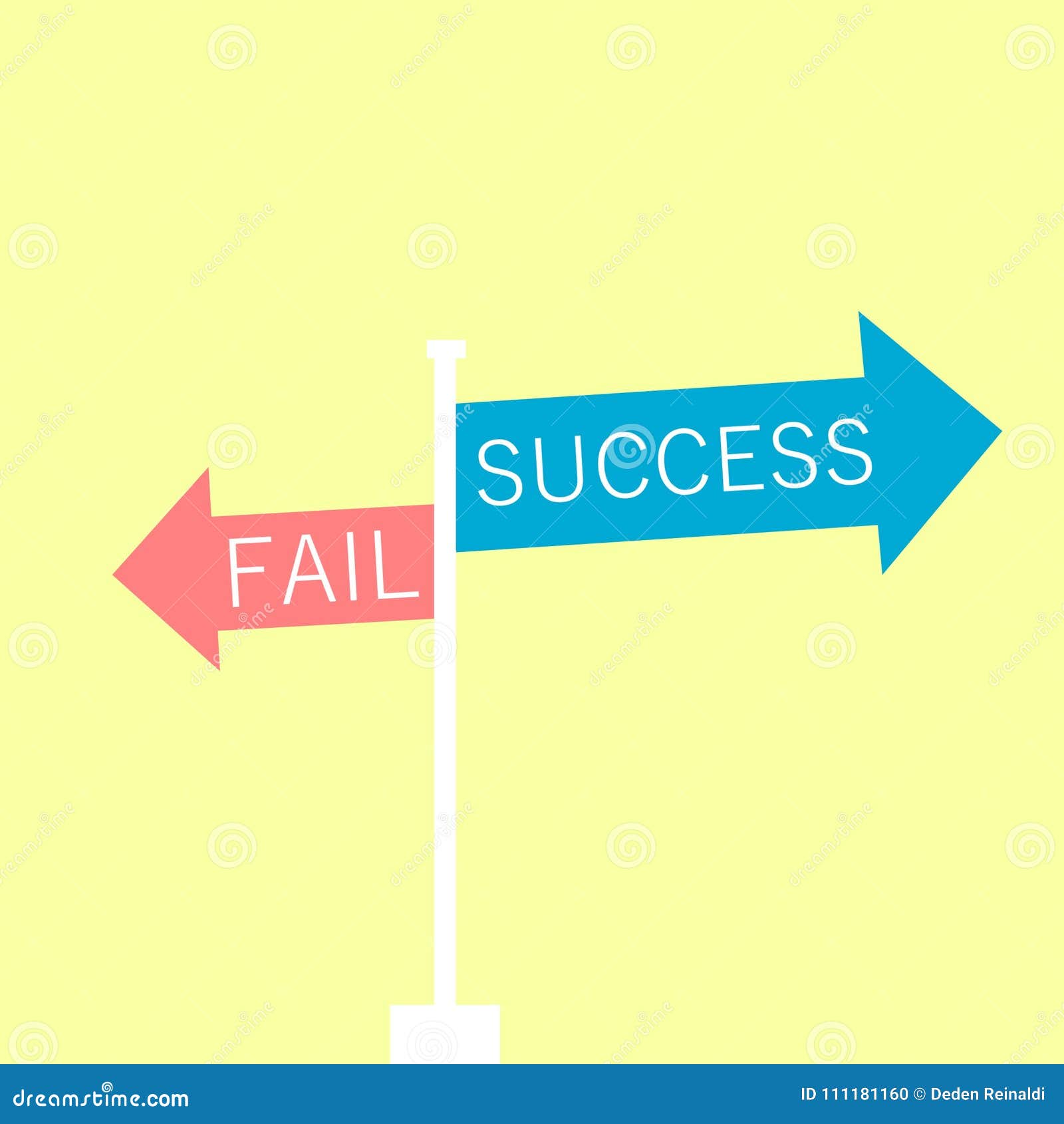 Flag Off Fail or Success with Smoth Color Stock Vector - Illustration ...