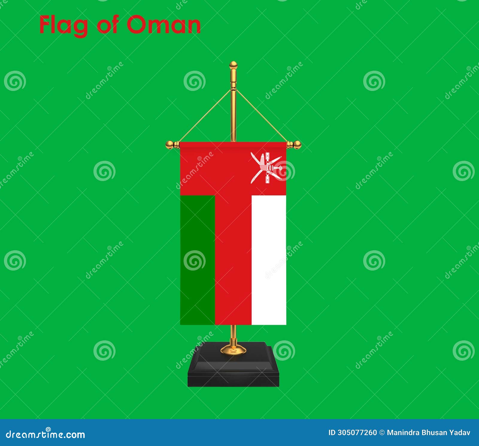 Flag of Oman, Oman Flag, National Flag of Oman. Table Flag of Oman ...
