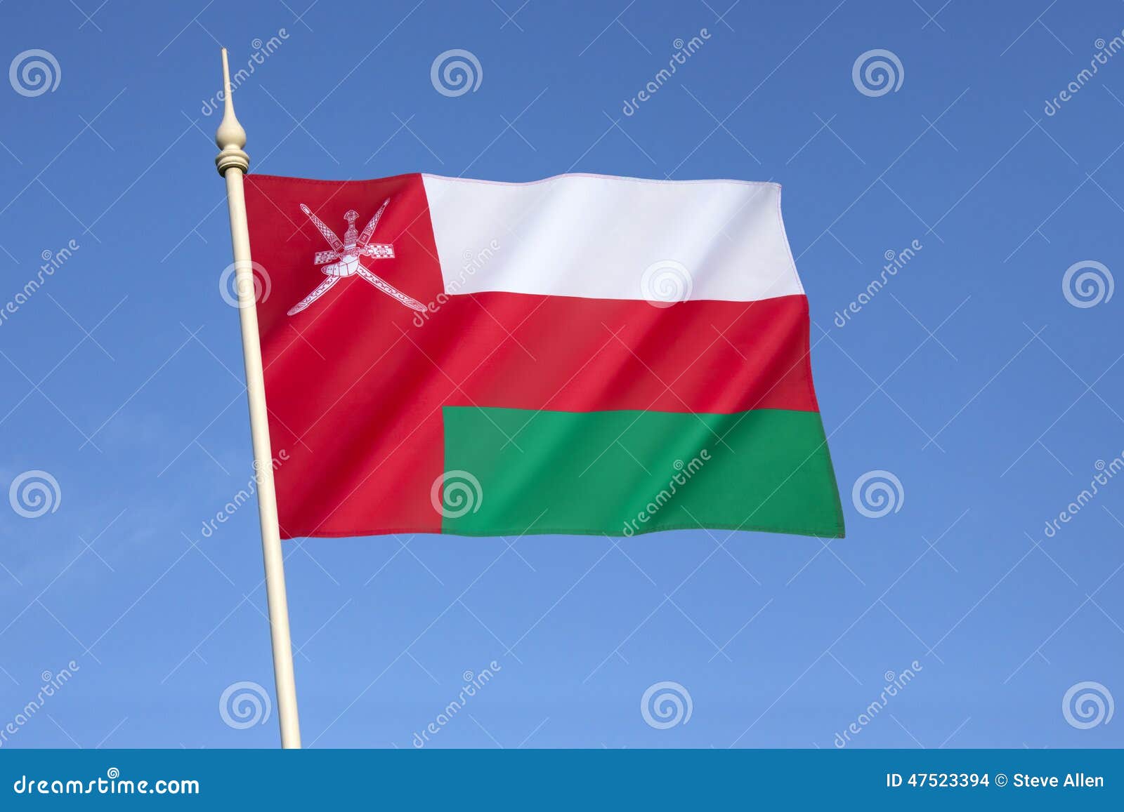 Flag Of Oman On Wooden Plate Background Grunge Omani Flag Texture