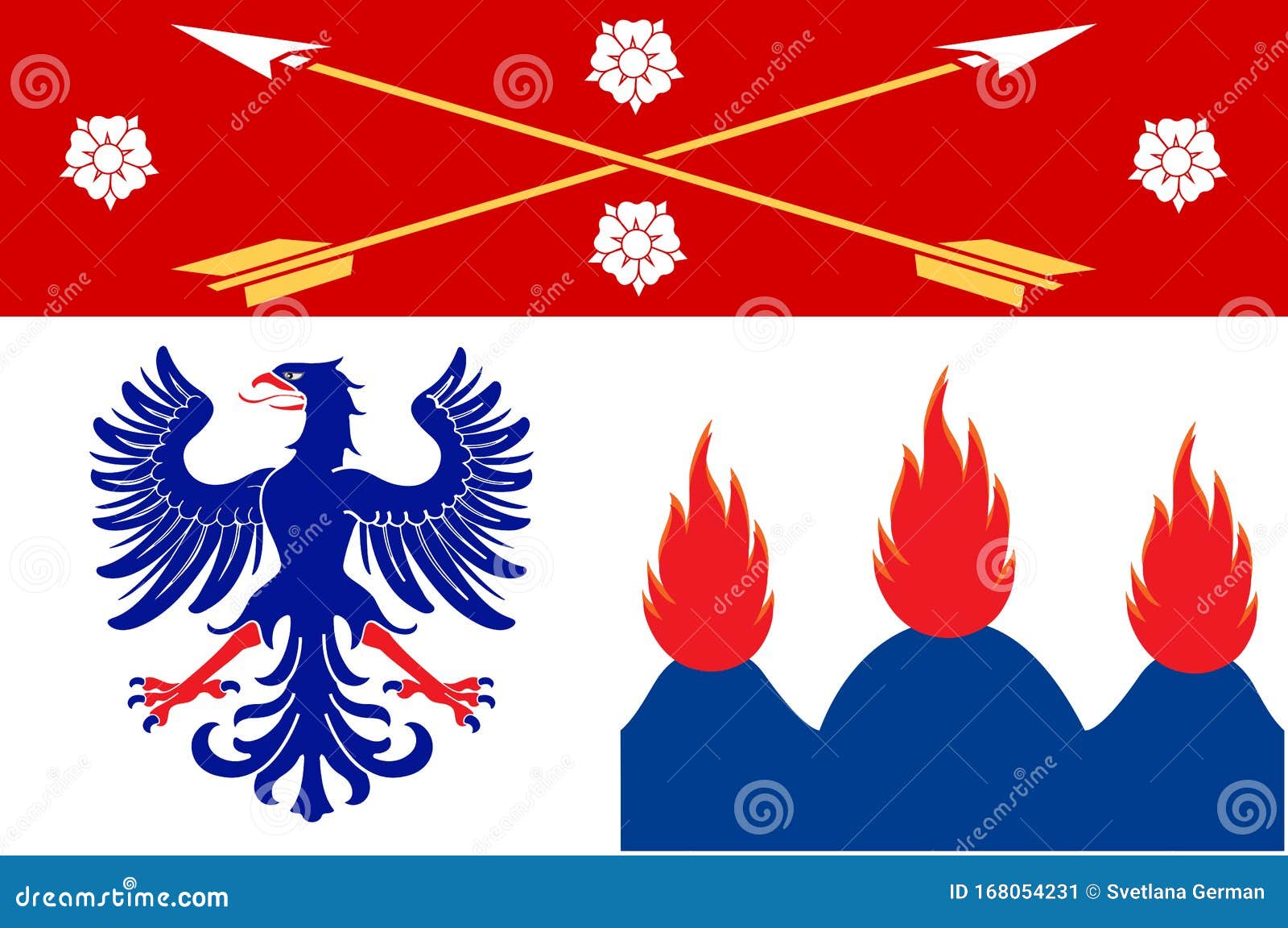 Flag Orebro County Brush Strokes. Flag Of Orebro County On Transparent ...