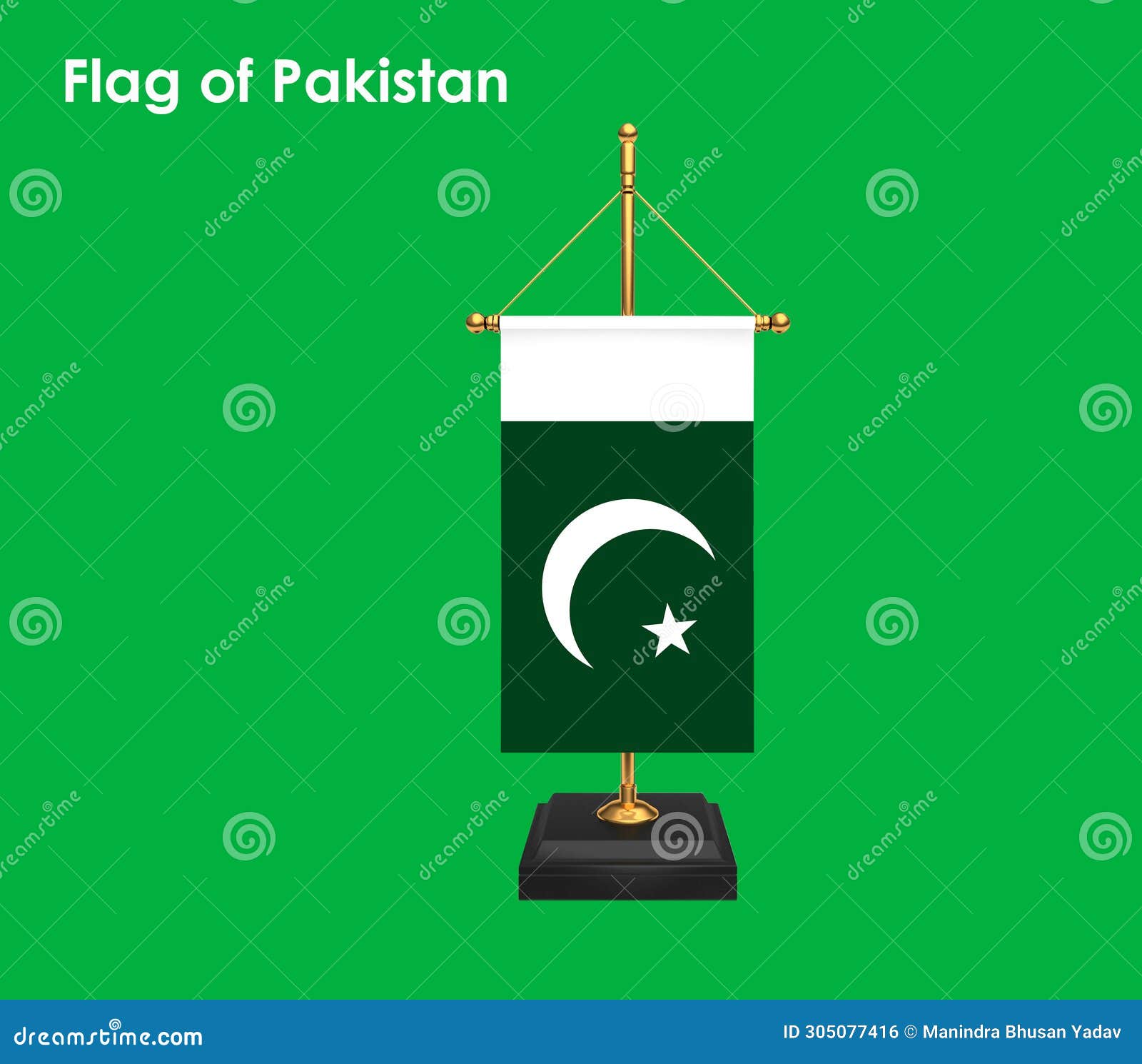 Flag of Pakistan, Pakistan Flag, National Flag of Pakistan. Table Flag ...