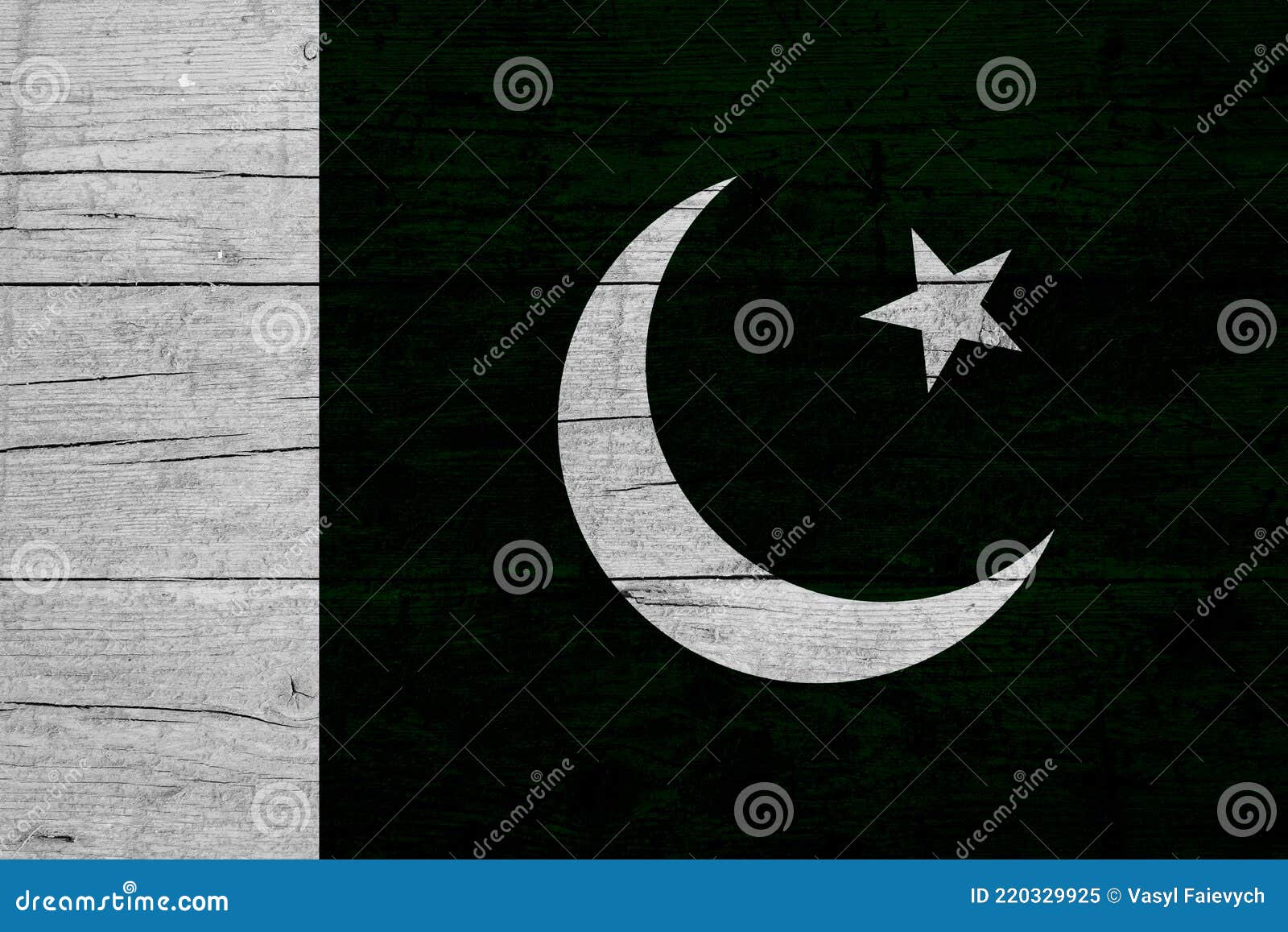 Flag of Pakistan. Wooden Texture of the Flag of Pakistan Stock Image ...